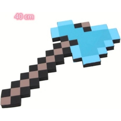 Minecraft Čína pěnové zbraněII. modrá sekera - Heureka.cz