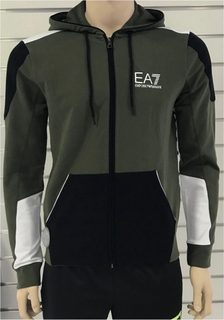 Emporio Armani EA7 TRAIN TRITONAL M HOODIE FZ Zelena od 4 599 K Heureka.cz