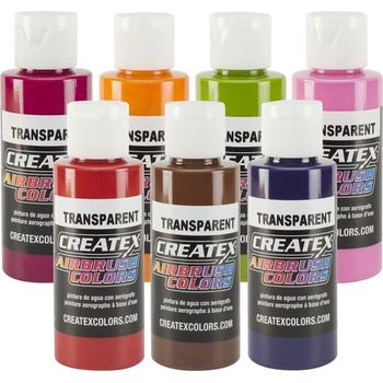 Createx airbrushové barvy transparentní 60 ml 108 deep blue od 209 Kč ...