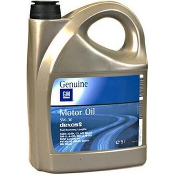GM Motor Oil Dexos 2 5W-30 5 l od 636 Kč - Heureka.cz