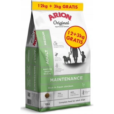 Arion Original Maintenance Adult Large 15 kg - Heureka.sk