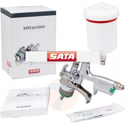 Sata jet 5000 B HVLP 1.3 stříkací pistole, nádobka QCC 0.6ltr, ot ...