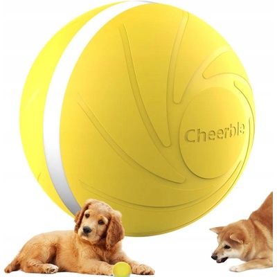 Cheerble Interactive ball for dogs and cats W1 Yellow - Heureka.cz