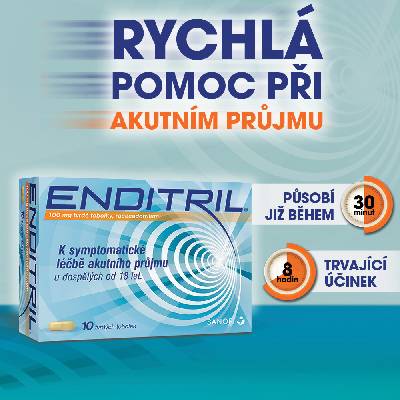 ENDITRIL POR 100MG CPS DUR 10 od 168 Kč - Heureka.cz