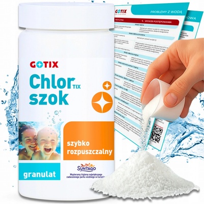 Gotix Chlorový granulát Professional 1 kg od 131 Kč - Heureka.cz