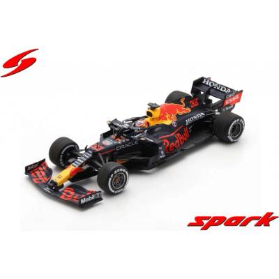 SPARK Model Bull RB16B Verstappen Winner Dutch GP 2021 červená 1:43 ...