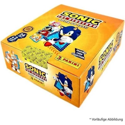 Panini Sonic The Hedgehog Gotta Go Fast! Trading Fat Packs Display od 1 ...