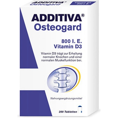 Additiva Osteogard 800 I.E. Vitamin D3 200 tablet od 150 Kč - Heureka.cz
