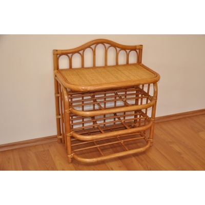 Ratanový botník PEACOCK - Heureka.cz