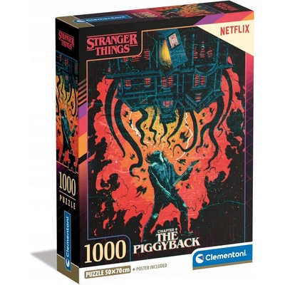 CLEMENTONI Stranger Things 4 Hon na Vecnu 1000 dílků - Heureka.cz
