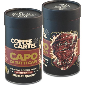 Fixi Coffee Mafia Al Cafone dárková káva kapsle papírová tuba 20 ks ...