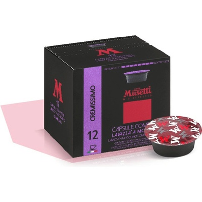 Musetti Kapsle Cremissimo do Lavazza A Modo Mio 12 ks - Heureka.cz