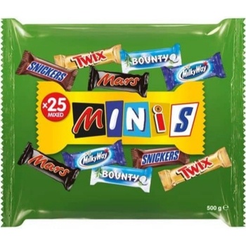 Mars Mixed Minis 500 g od 196 Kč - Heureka.cz