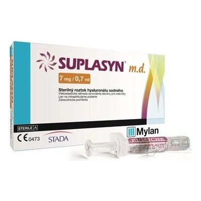 Suplasyn md sterilní roztok hyaluronátu sodného 7 mg 0,7 ml od 727 Kč ...