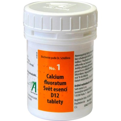 Adler Pharma Nr. 1 Calcium fluoratum D12 1000 tablet od 470 Kč - Heureka.cz