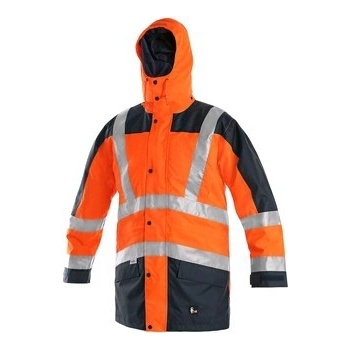 Canis LONDON Reflexní pracovní bunda 5v1 oranžovo-modrá od 1 595 Kč ...
