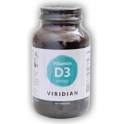 Viridian Nutrition Vitamin D3 4000 IU 90 kapslí od 722 Kč - Heureka.cz