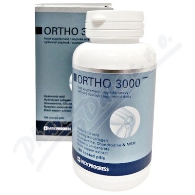 MedicProgress ORTHO 3000 180 tablet + ORTHO 3000 masážní gel 100 ml od ...