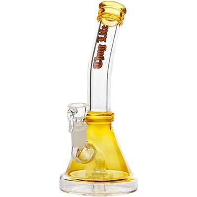 Thug Life Skleněný bong s perkolací OG Series Gold 21 cm - Heureka.cz