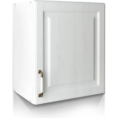 Matis Кухненски шкаф горен с една врата за аспиратор rustic va50 бял от ...