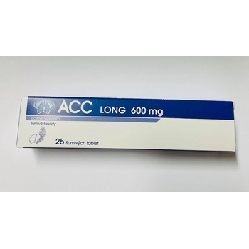 ACC LONG 600MG TBL EFF 25 - Heureka.cz