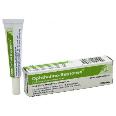 OPHTHALMO-SEPTONEX OPH 1MG/G OPH UNG 5G od 123 Kč - Heureka.cz