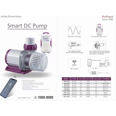 Jebao Smart DC Pump 8000 WiFi od 179 € - Heureka.sk