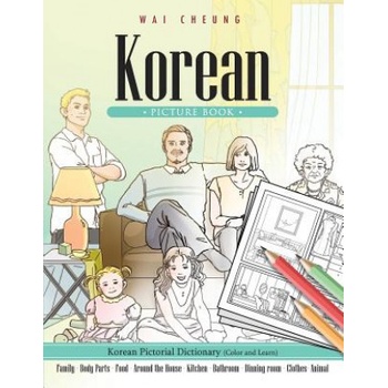 Korean Picture Book: Korean Pictorial Dictionary Color and Learn ...