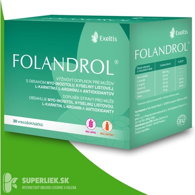Folandrol pro muže 30 sáčků od 16 € - Heureka.sk