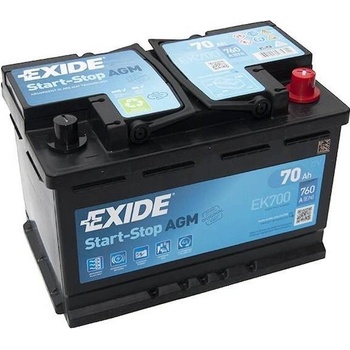 Exide AGM 12V 72Ah 760A EK720 od 2 700 Kč - Heureka.cz