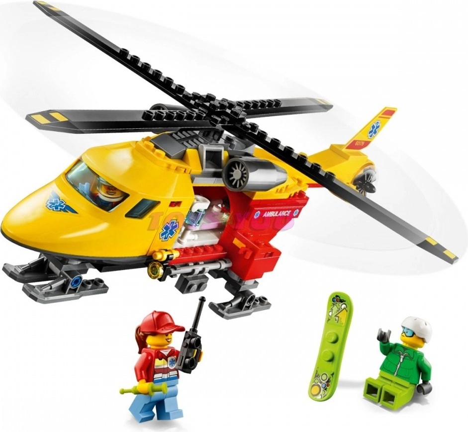 LEGO® City 60179 Záchranářský vrtulník od 1 299 Kč - Heureka.cz