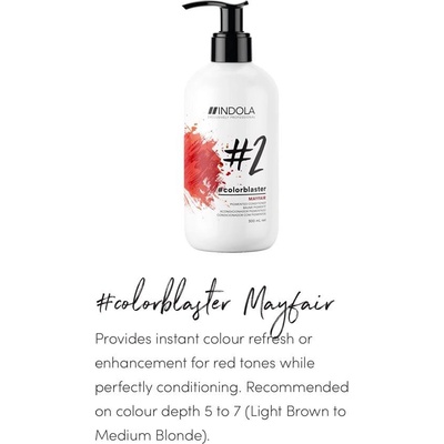 Indola Colorblaster Pigmented Conditioner Mayfair 300 ml - Heureka.cz