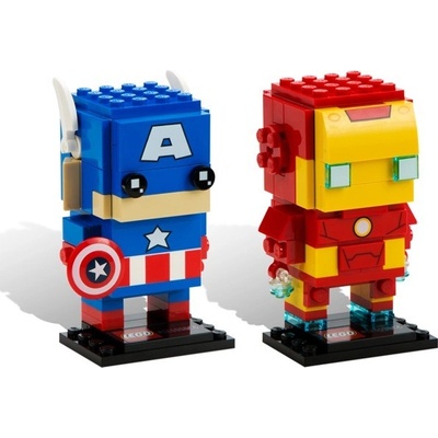 LEGO® Brickheadz 41492 Iron Man and Captain America od 45 990 Kč ...