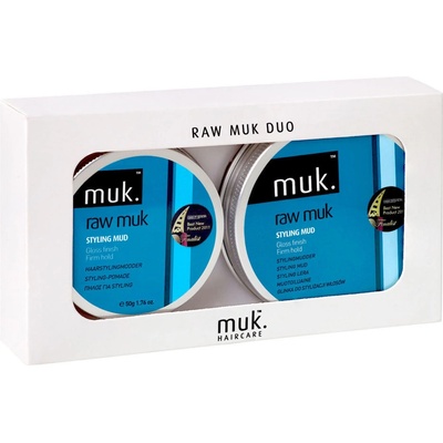muk HairCare RAW DUO Stylingová hlína na vlasy Raw Muk 50 g ...