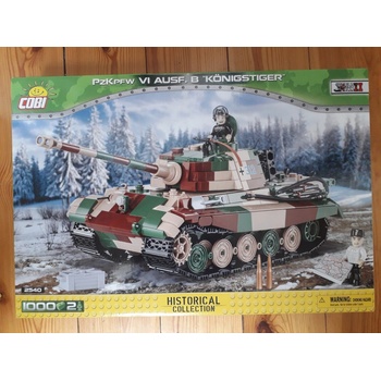 COBI 2540 World War II Německý těžký tank PzKpfW VI ausf. B KÖNIGSTIGER ...