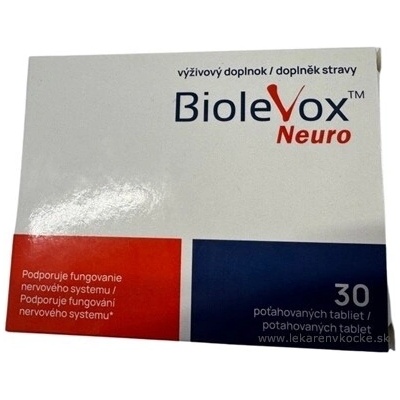 Biolevox Neuro inov. 2025 30 tablet od 414 Kč - Heureka.cz