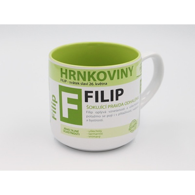 Nekupto Hrnek se jménem Filip 300 ml od 190 Kč - Heureka.cz