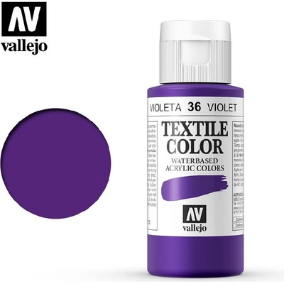Vallejo Textil Color 36 Parma Violet opaque 60 ml - Heureka.cz
