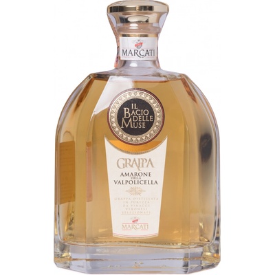 Grappa Marcati AMARONE BACIO DELLE MUSE 40% 0,7 l (čistá fľaša) od 21,9 ...