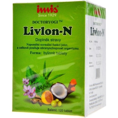 Imis Pharmaceuticals Imis Livlon-N 120 tablet od 249 Kč - Heureka.cz