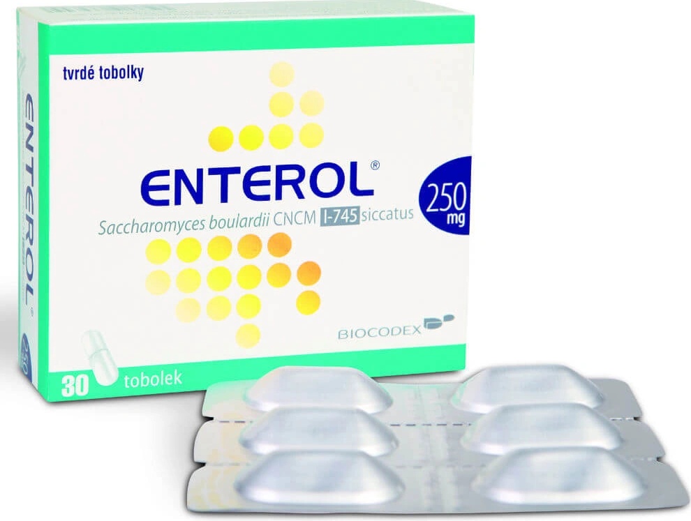 ENTEROL POR 250MG CPS DUR 50 od 528 Kč - Heureka.cz