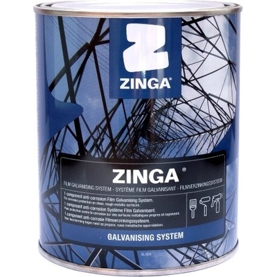 Zinga ZINGA galvanizace zinkem za studena 1kg šedý od 968 Kč - Heureka.cz