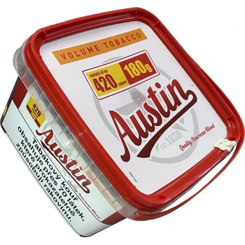 Austin Red cigaretový tabák 180 g od 1 280 Kč - Heureka.cz