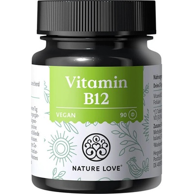 Nature Love Vitamin B12 1000 μg 90 tablet od 309 Kč - Heureka.cz