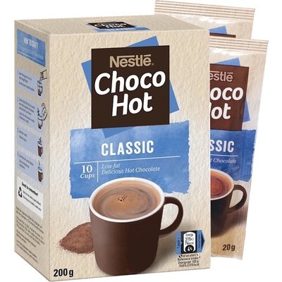 NESCAFÉ Choco Hot Classic - 10 стика за приготвяне на горещ шоколад от ...
