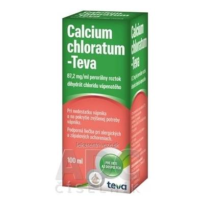 Calcium Chloratum-Teva sol.por.1 x 100 ml od 4,46 € - Heureka.sk