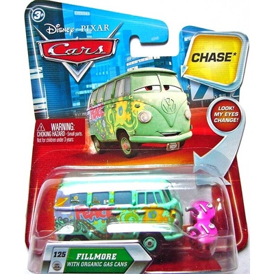 Mattel Disney Cars Auta Fillmore with Organic Gas Cans CHASE Look My ...