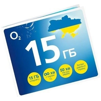 O2 SIM karta 15GB UK 50 Kč kredit Tarif Go 7 za 299 Kč (8GB/ Neomezené ...