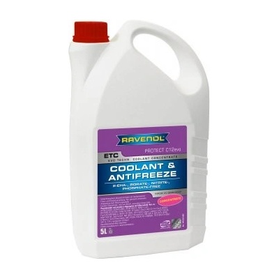 Ravenol ETC EVO Technnology Coolant Concentrate 5 l od 582 Kč - Heureka.cz