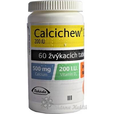 Calcichew D3 CTB 60 tablet od 257 Kč - Heureka.cz